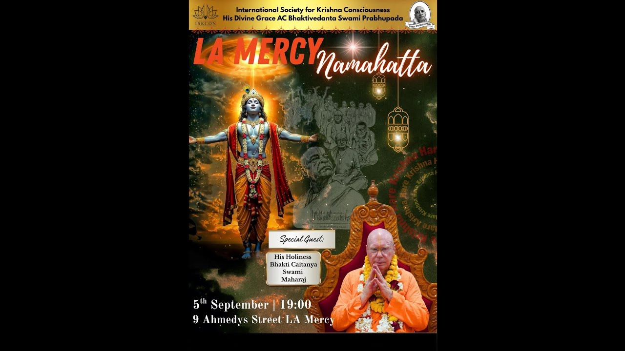 Special Guest, His Holiness Bhakti Caitanya Swami Maharaj - YouTube