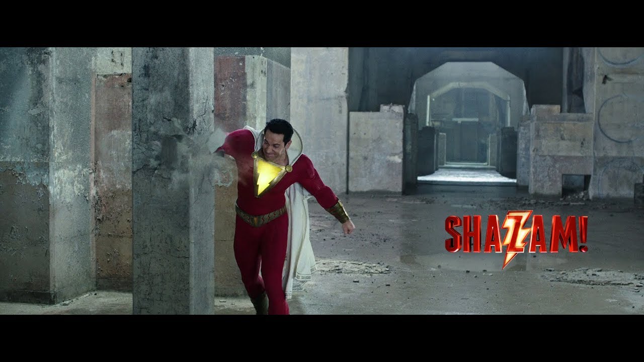 Shazam! tests his powers - YouTube