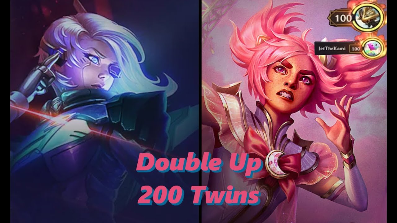 TFT set 8: Double Up 200 twins - YouTube