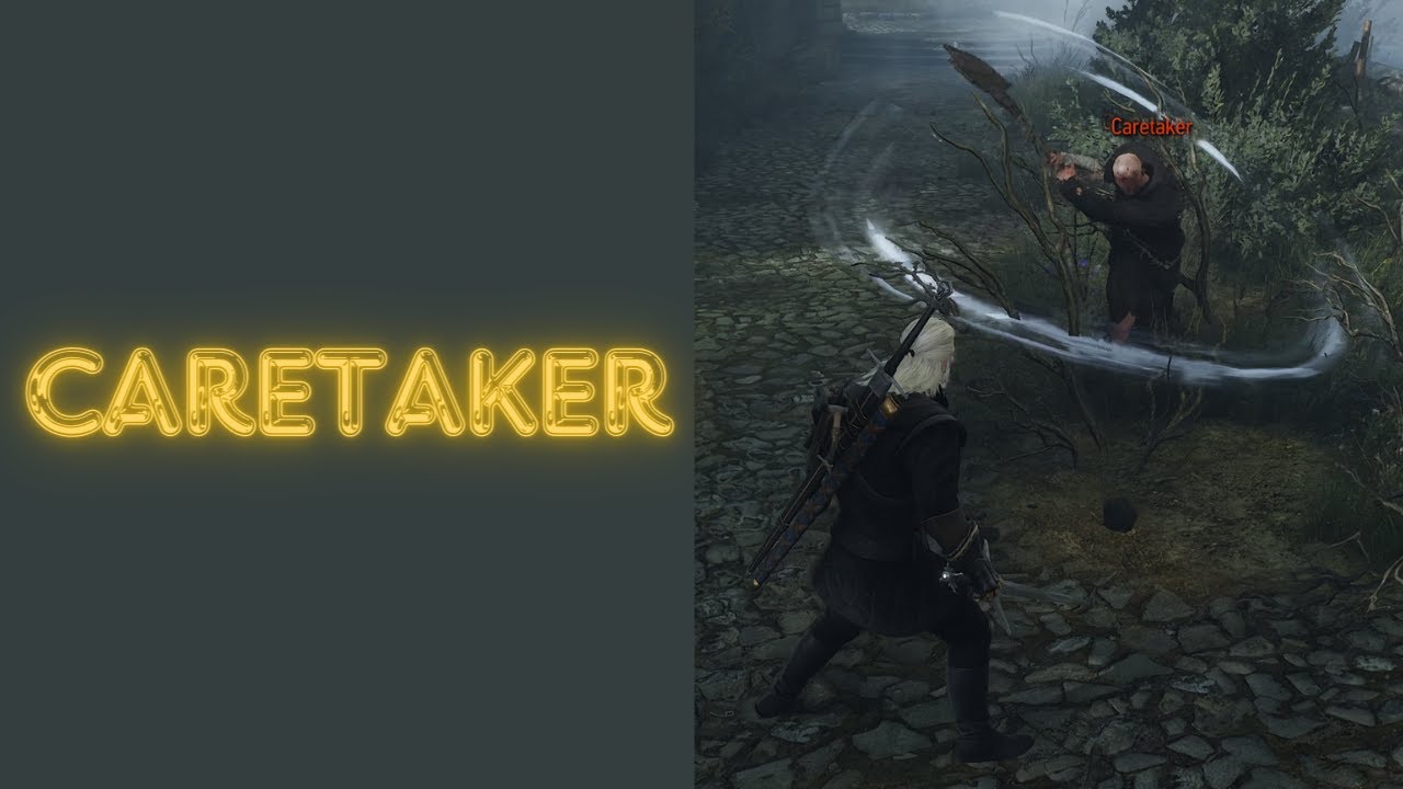 [4K] The Witcher 3 Death March Caretaker (No Damage/Quen) - YouTube