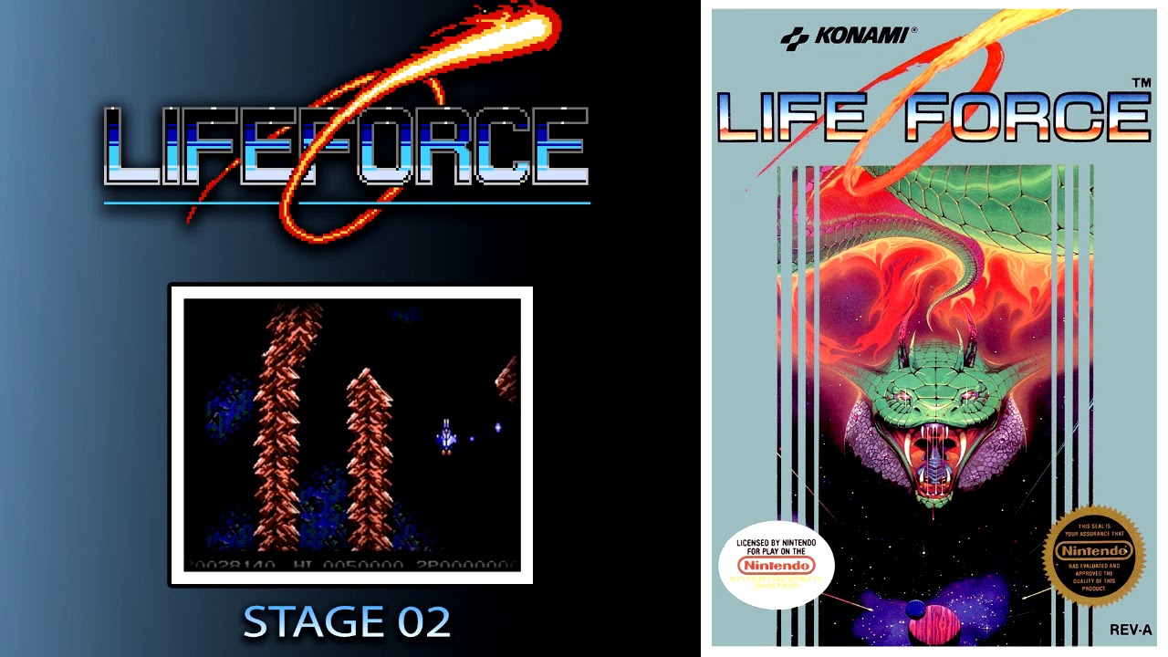 NES Music Orchestrated - Life Force - Stage 02 - YouTube