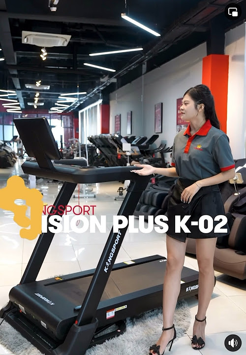 Review Máy chạy bộ Kingsport Vision Plus K02 - Talent Châu Thuỷ - YouTube