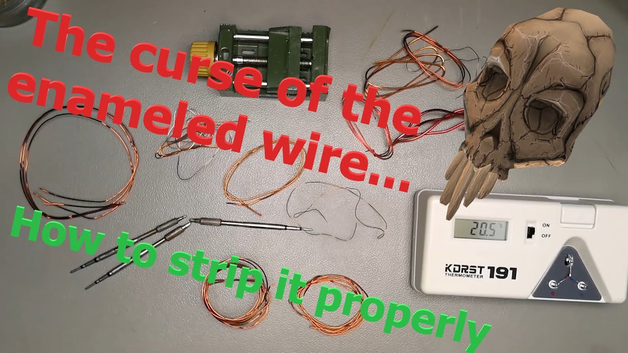 The curse of the enameled wire... | HamRadio - YouTube