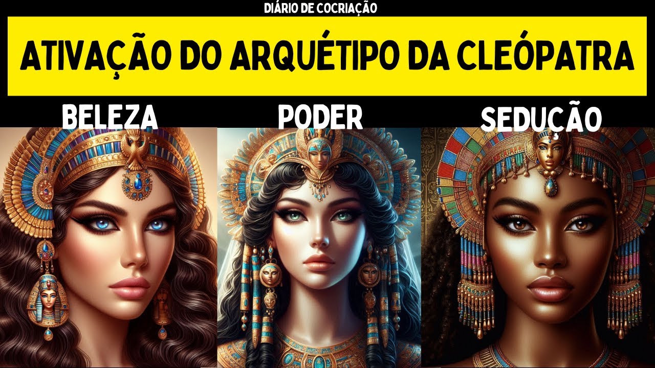 Ativação do Arquétipo da Cleópatra #poder #beleza #sedução - YouTube