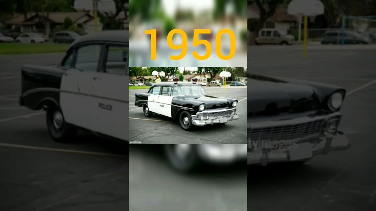 Evolution of Police Car(1950~2024)#shorts - YouTube
