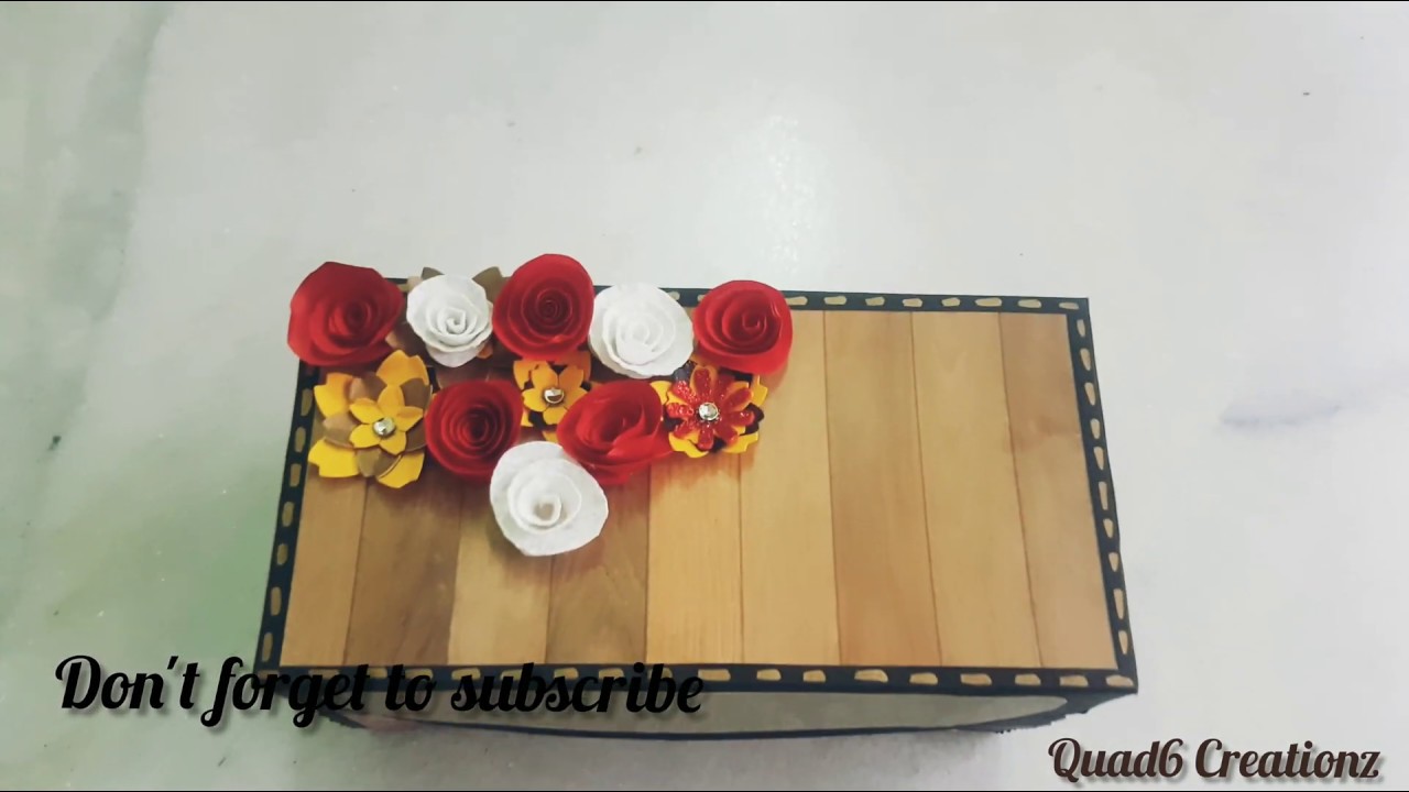Garden Infinity Box - EASY HANDMADE CRAFTS - Happy New Year - YouTube