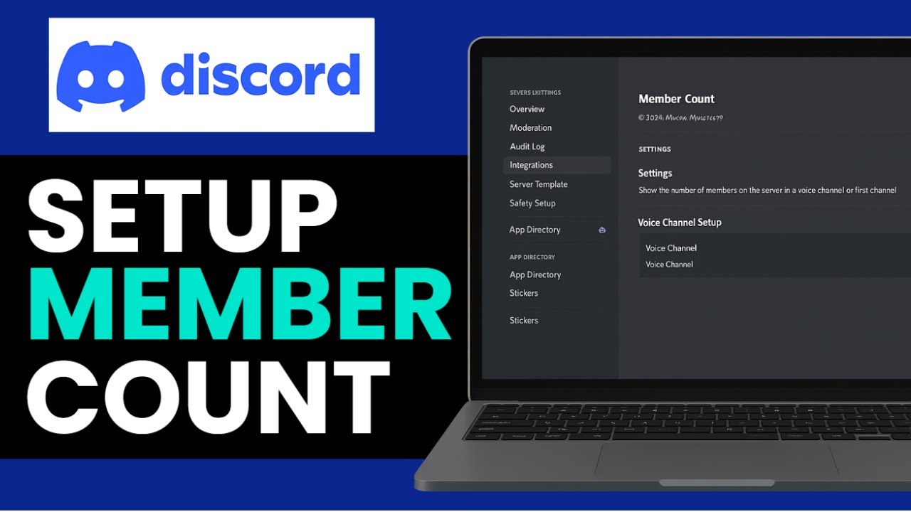 How To Setup Member Count Bot On Discord Server | Counting Bot Working ...