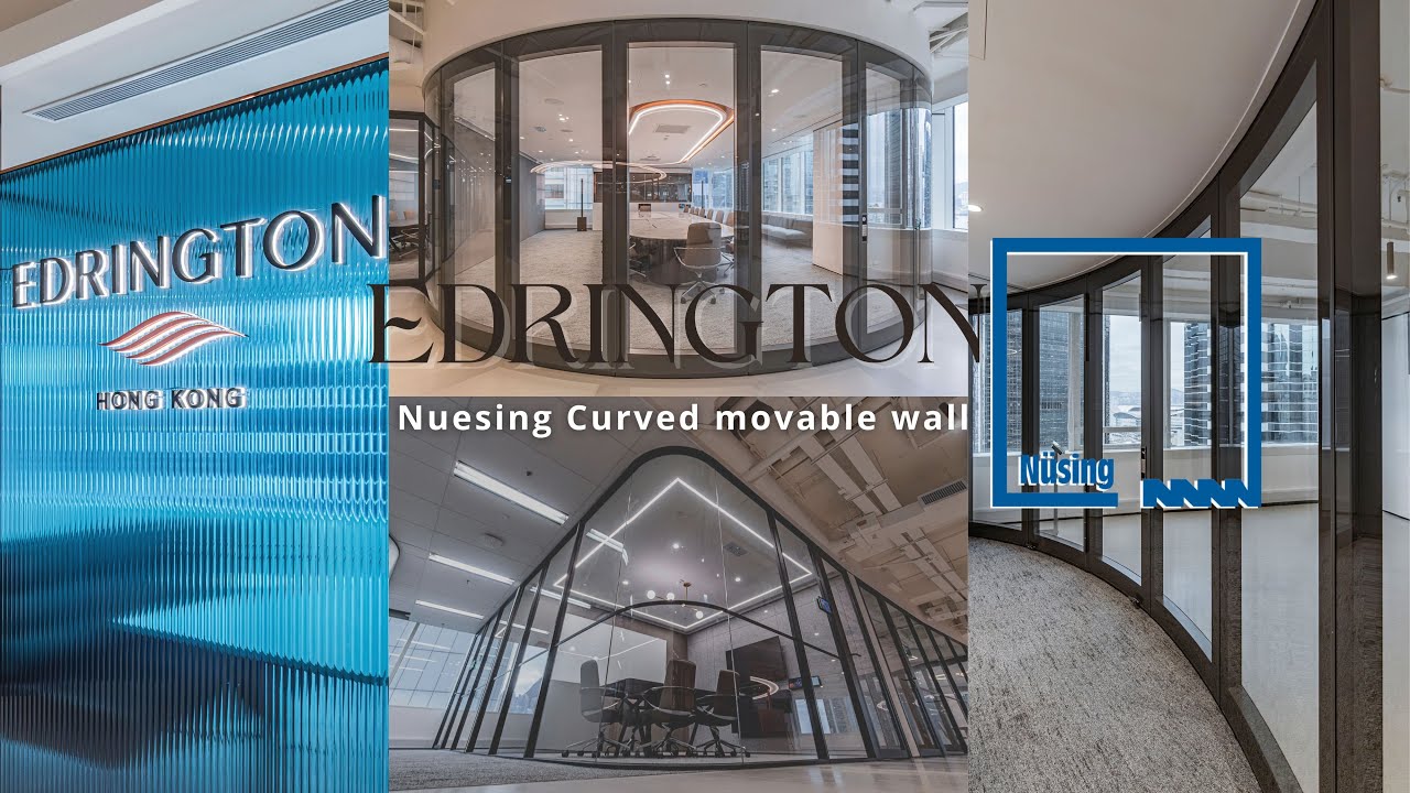 NUESING CURVED MOVABLE WALL - YouTube