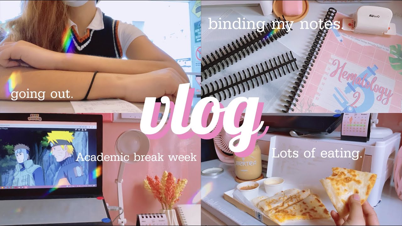 Weekly Vlog How I Bind My Notes ring Binding Slow Days Academic Weekly Vlog How I Bind My Notes ring Binding Slow Days Academic