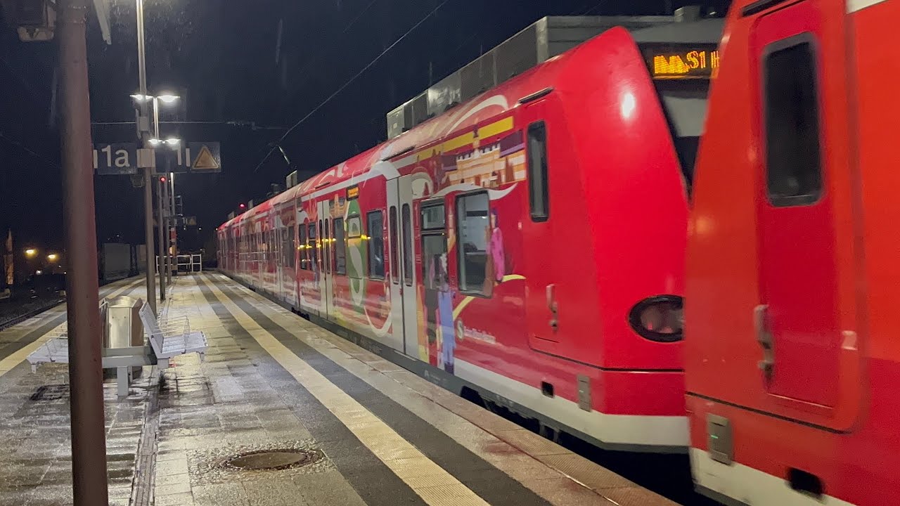 Aufnahmen der neuen Werbe S Bahn der S Bahn Rhein Neckar (20 Jähriges ...