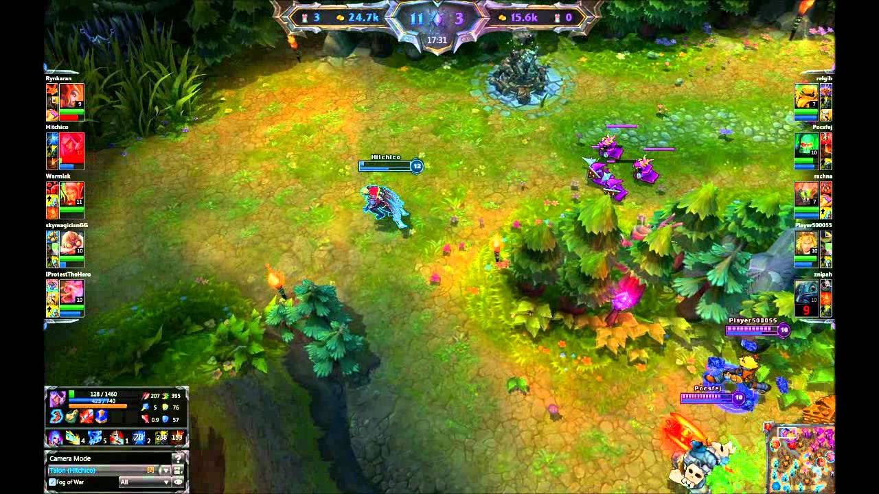 League of Legends - Talon Jukes Whole Enemy Team, GG Ty Vlad ROFL - YouTube