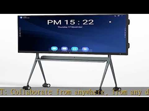 Smart Whiteboard TIBURN HQ Board 75" R2, 4K UHD Interactive Board, All-in-One Computer for ...