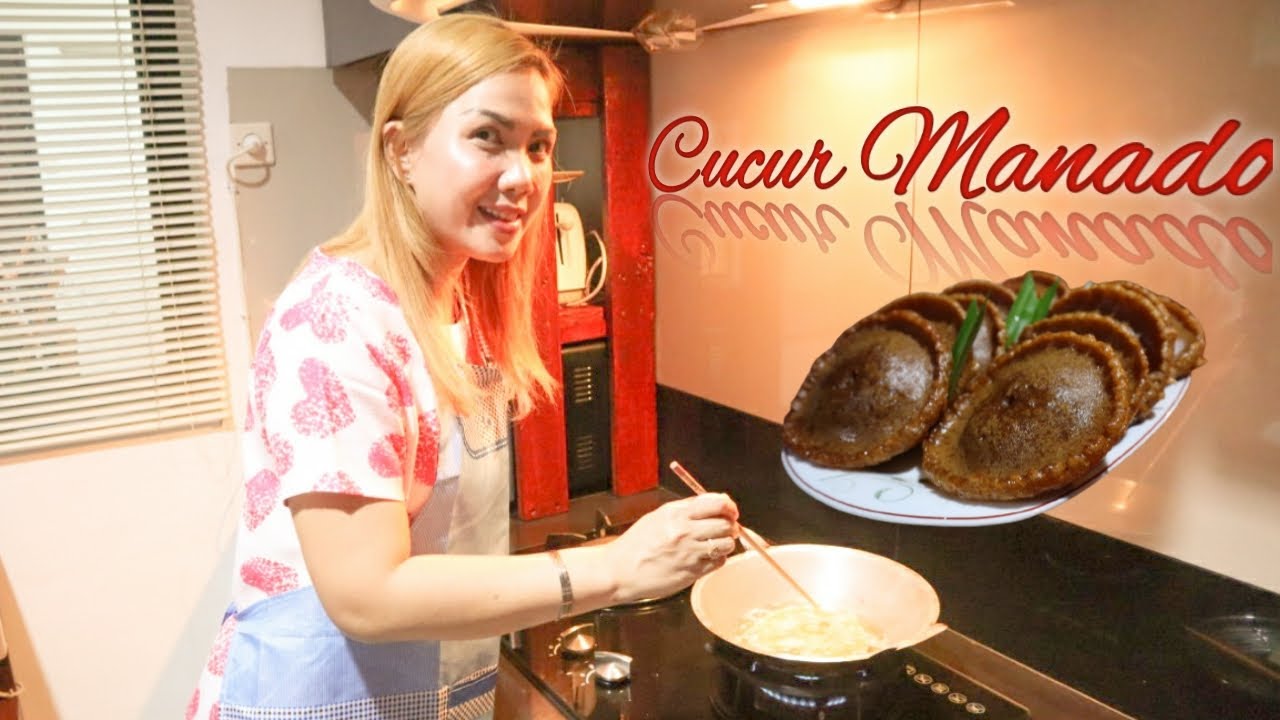 Belajar bikin Kue Cucur Manado, dan akhirnya berhasil cuuuyyyy ...