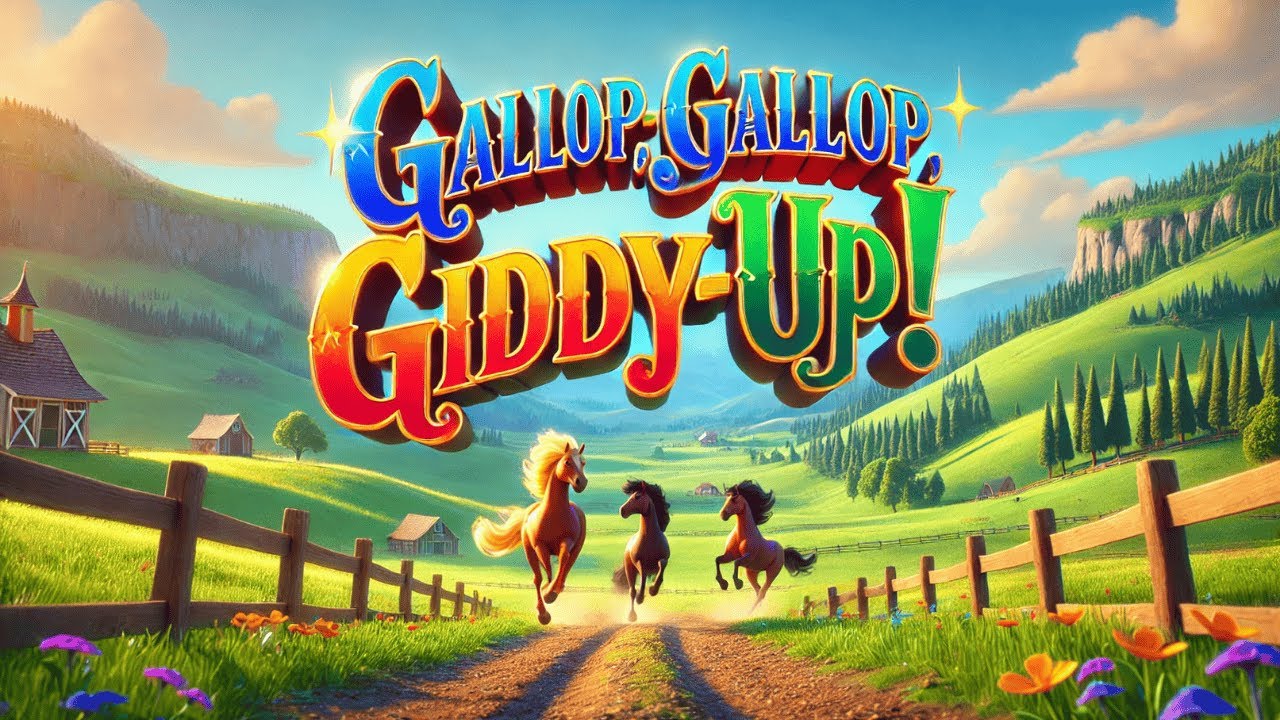 Gallop, Gallop, Giddy Up! 🐴🌄🎶 - YouTube