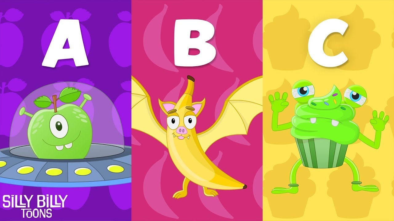 Monster Foods ABC | Spooky Alphabet Song | Silly Billy Toons | Songs ...