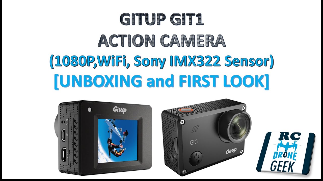 Gitup Git1 Full HD, WiFi Action Camera [Unboxing and First Look] - YouTube