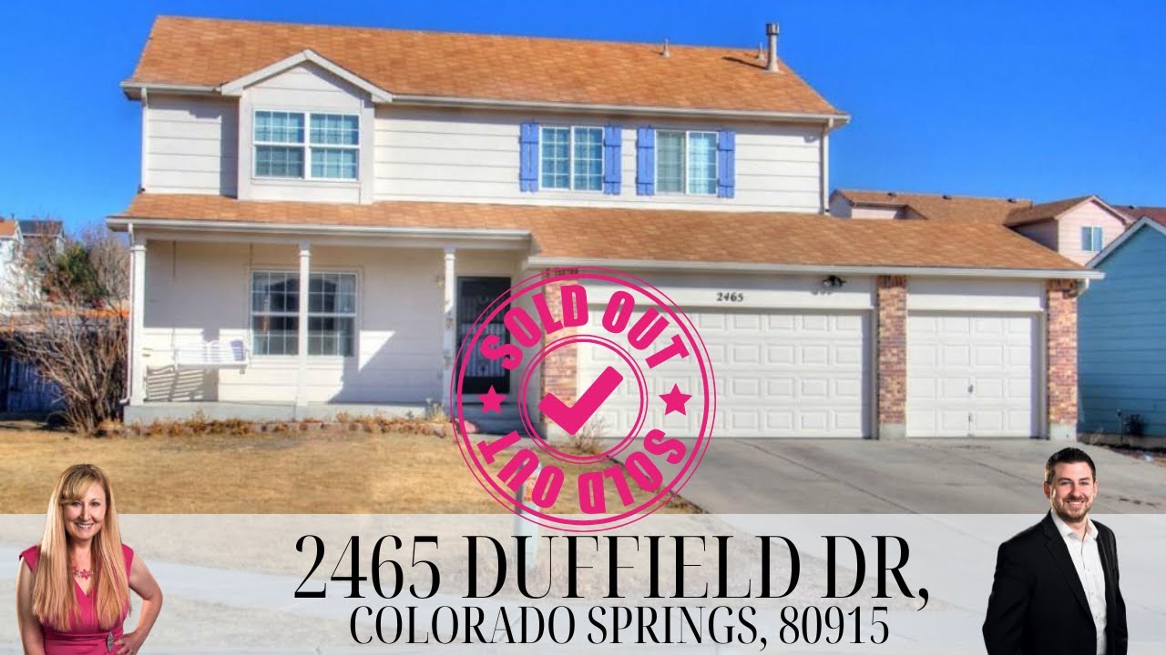 2465 Duffield DR, Colorado Springs, CO 80915 - YouTube