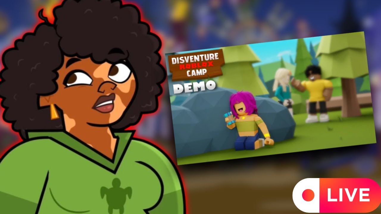 Playing The Disventure Camp Roblox Game With Viewers (Livestream) - YouTube