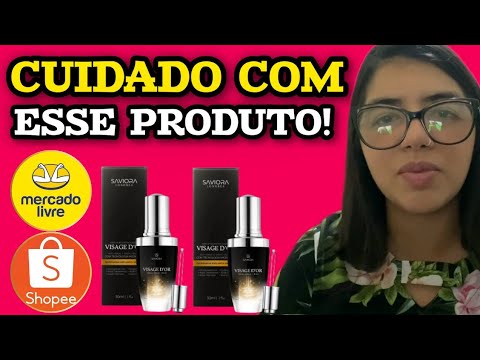 Saviora Serum Visage D'or Facial Funciona - YouTube