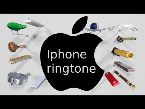 Iphone ringtone on different instruments!