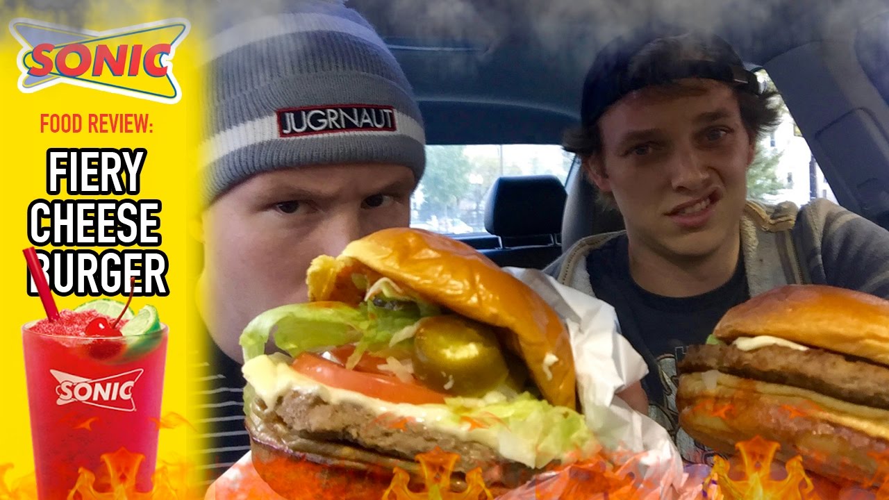 Sonic Drive-In's Fiery Cheeseburger Food Review | Season 2, Episode 10 ...