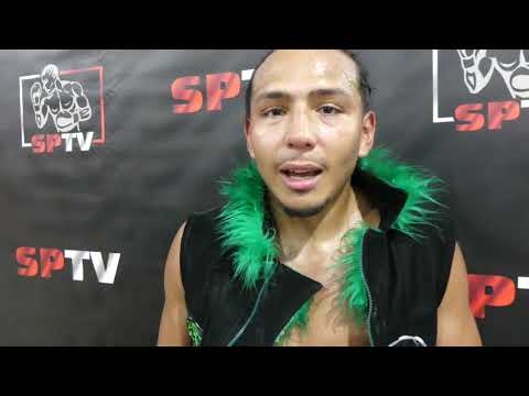 Harold Calderon Discusses TKO Win To Improve to 25-0