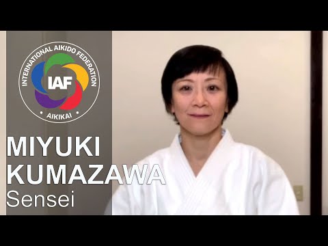 Miyuki Kumazawa Sensei - Aikido in pandemic (video for IAF)
