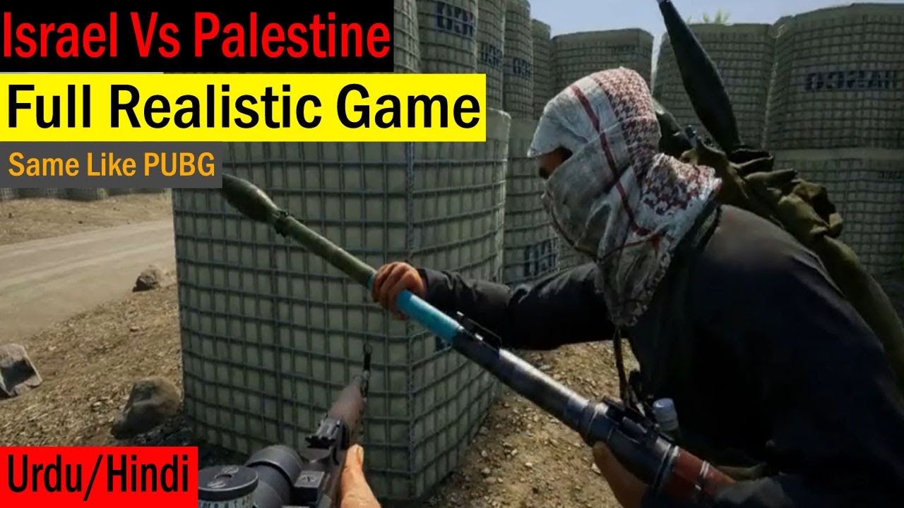 Palestine video game | Realistic war game | World in Urdu 2.0 | Israel ...