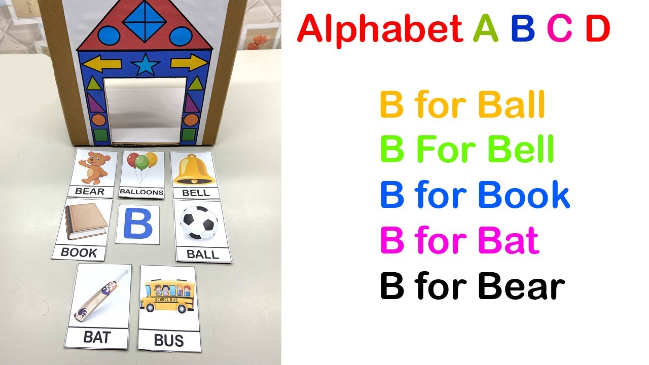 ABCD | Alphabets B for Ball | Abcd Alphabet - YouTube