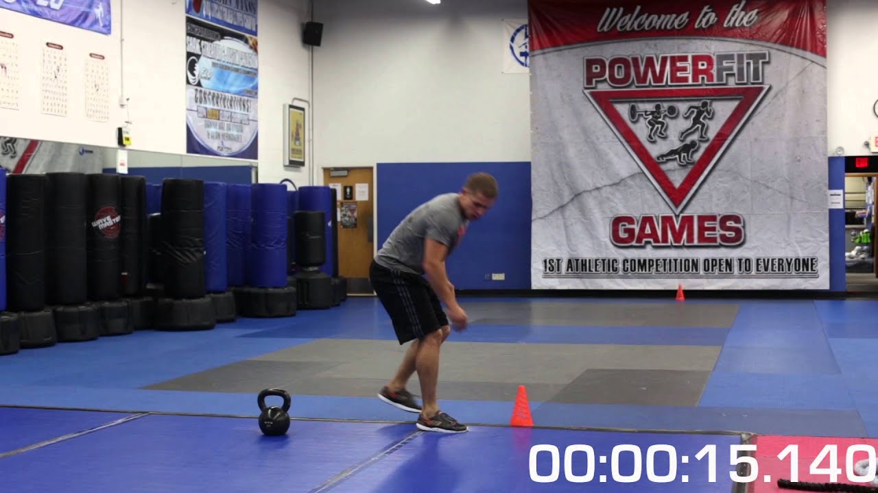 Powerfit Games Workout 4 Demo - YouTube