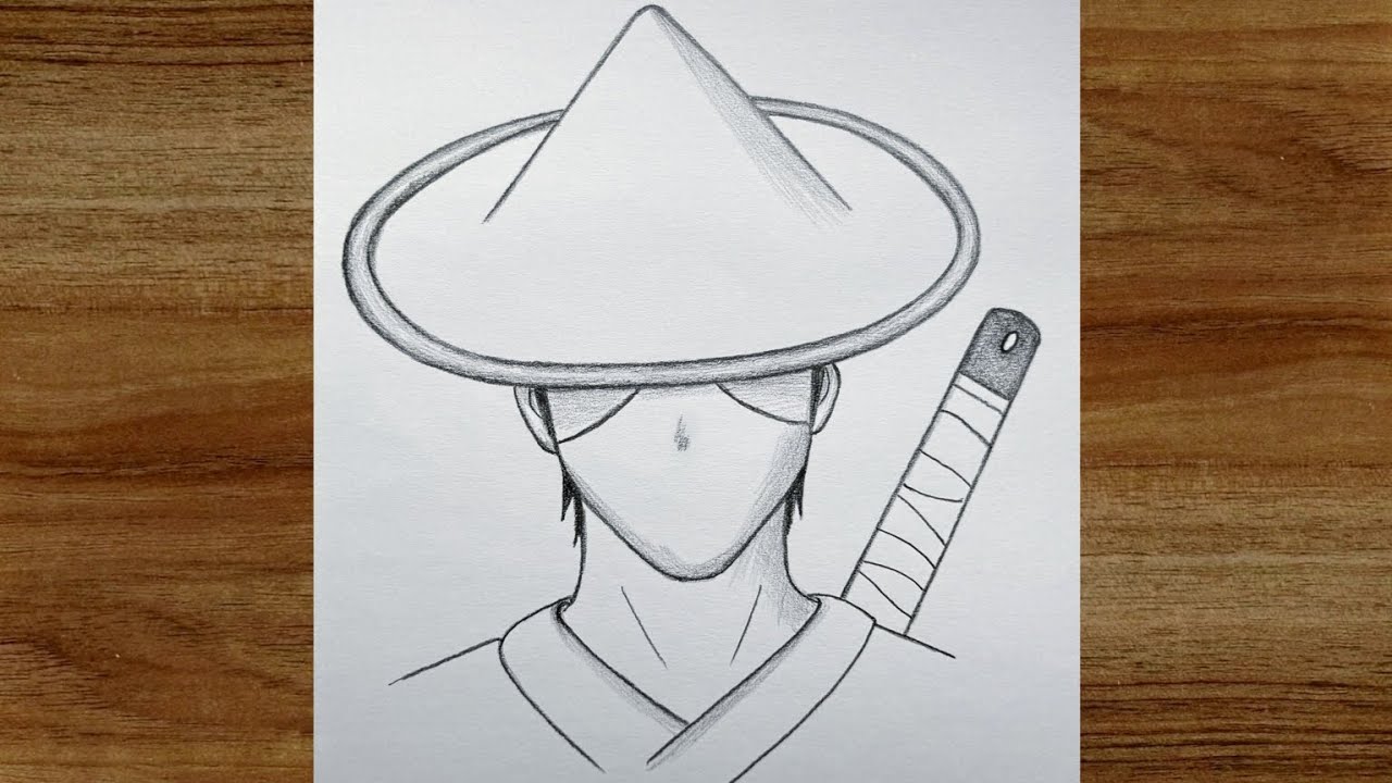 Anime Ninja drawing step by step | Anime drawing tutorial for beginners ...
