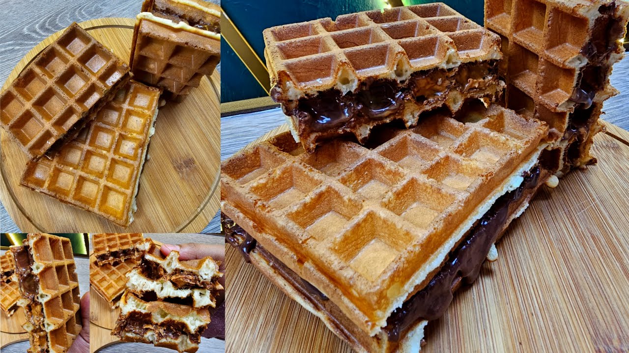 RAHSIA WAFFLE SEBIJIK MACAM BELI!!! | Waffle Rangup Diluar Lembut Gebu ...