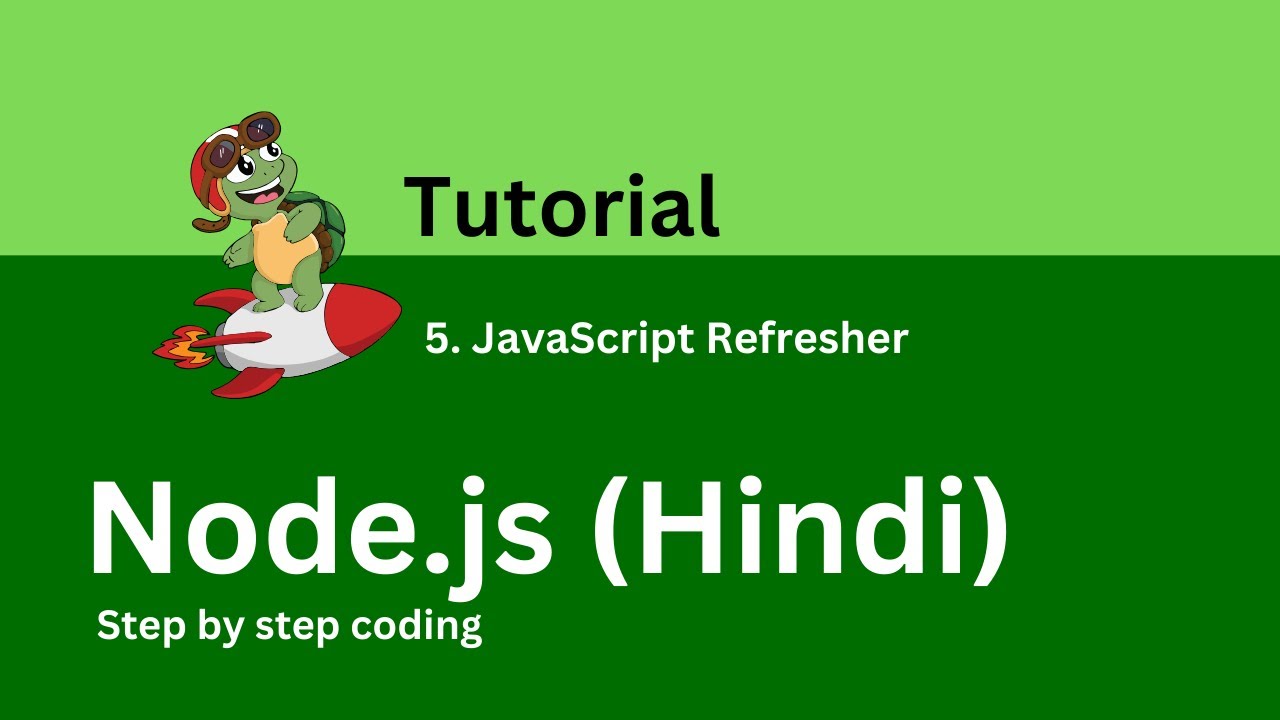 5. JavaScript Refresher - YouTube