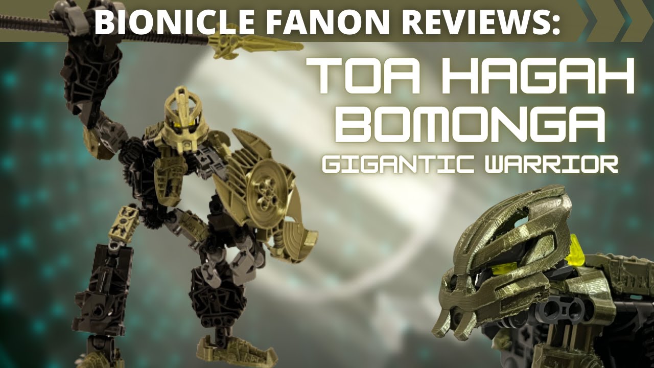 Toa Hagah Bomonga: Bionicle Fanon Review - YouTube