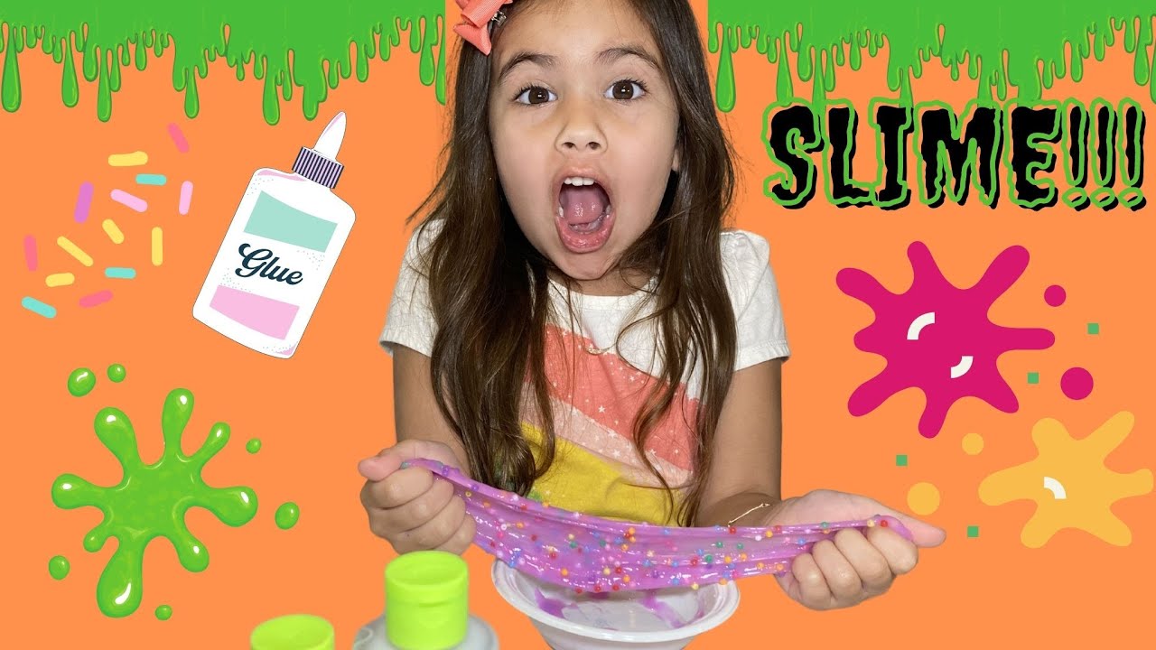 Making Slime With Mommy For Kids - YouTube