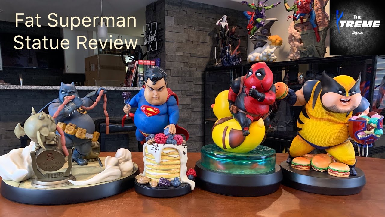 CO Signature Collectibles Fat Superman Statue Review (Num Num) - YouTube
