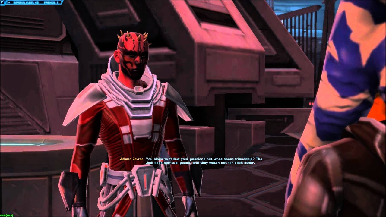 SWTOR SI Third Conversation with Ashara Zavros - Masters - YouTube