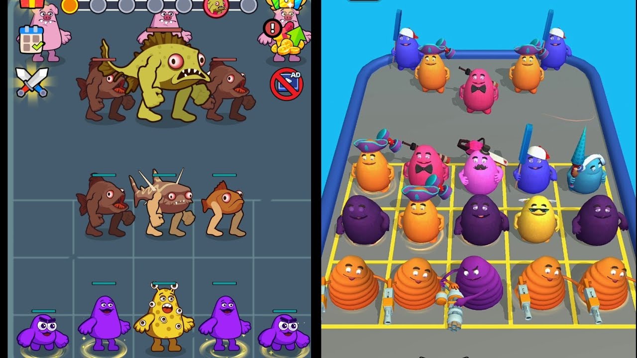 Grimace Fish Merge Vs Grimace Run Merge, Walkthrough Gameplay - YouTube