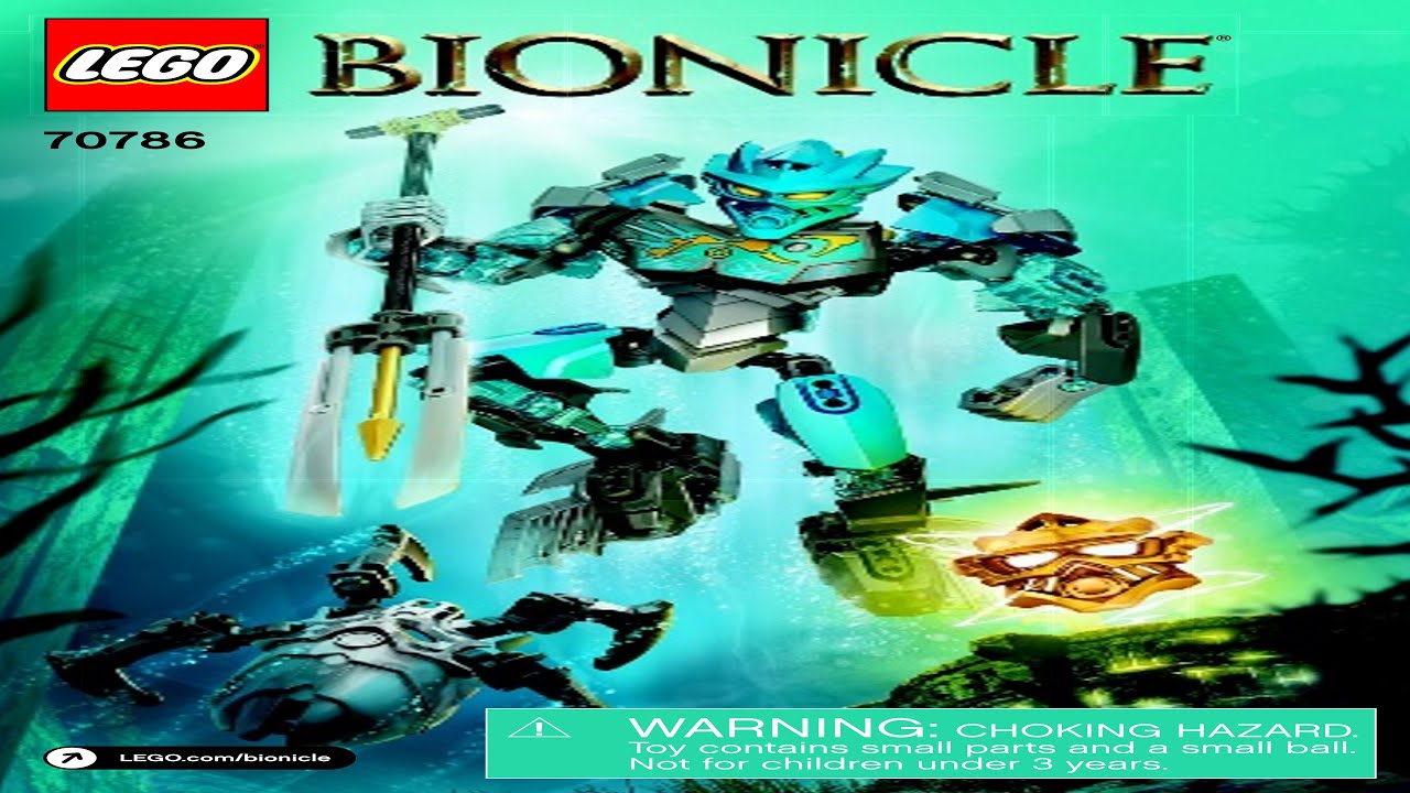 LEGO instructions - Bionicle - 70786 - Gali - Master of Water - YouTube
