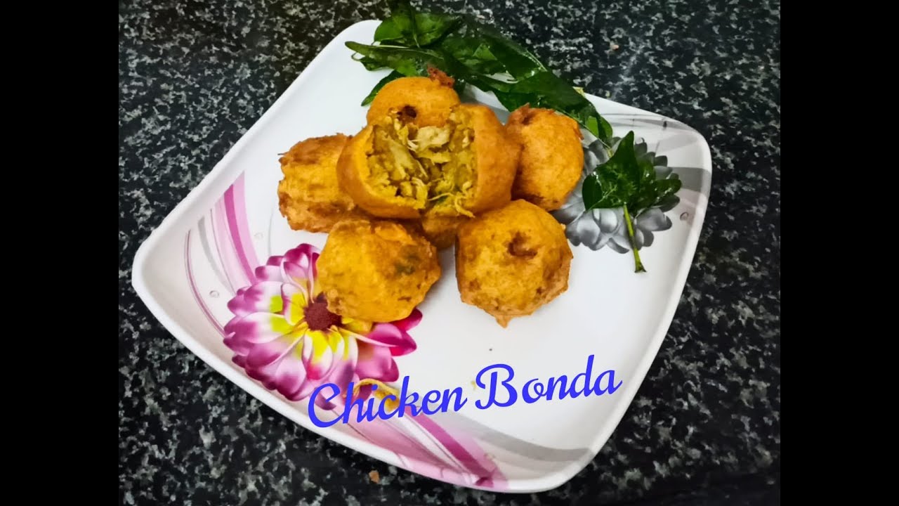 Chicken Bonda Recipe in Tamil // Nonveg Snack Recipe - YouTube