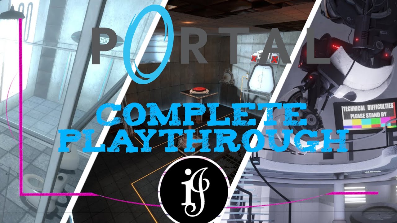 Portal - Complete Playthrough (4K) - YouTube