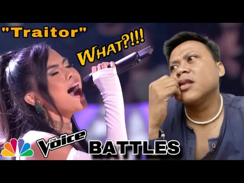 Kaylee Shimizu vs Elizabeth Evans | “Traitor” - The Voice Battles 2023 ...