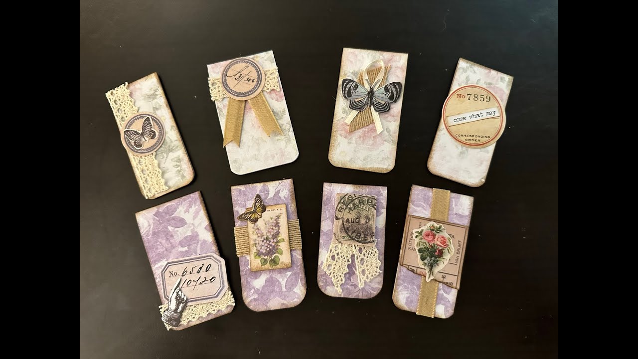 Hidden Paperclips for your Junk Journals - YouTube