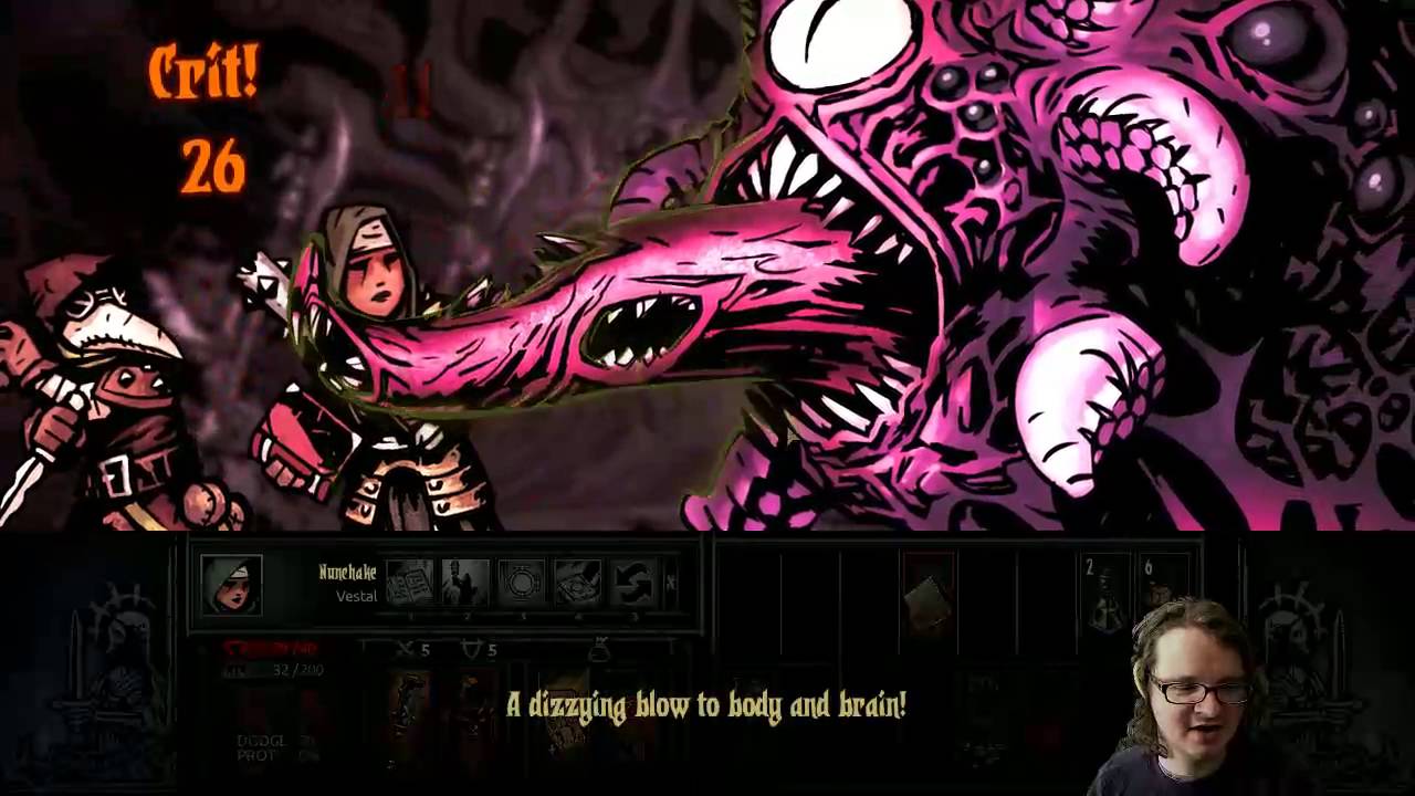 Boss-ish Battle - Mammoth Cyst - Darkest Dungeon Mission 3 - YouTube
