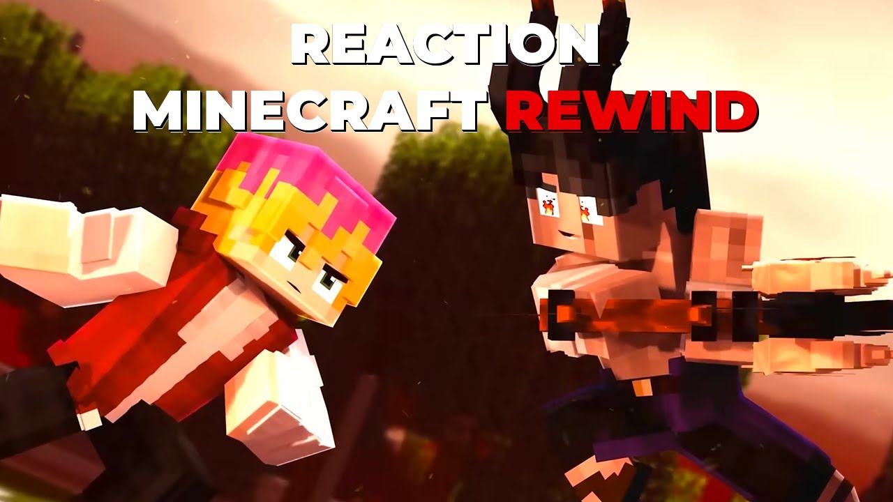 REACTION MINECRAFT REWIND 2024!! MC VS VILLAIN ????? - YouTube