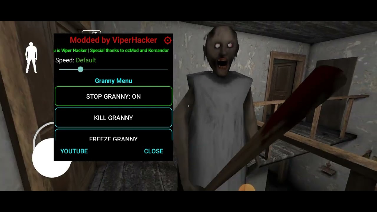 mod menu de granny no es de FREEMODS es de gallitos un youtuber de ...