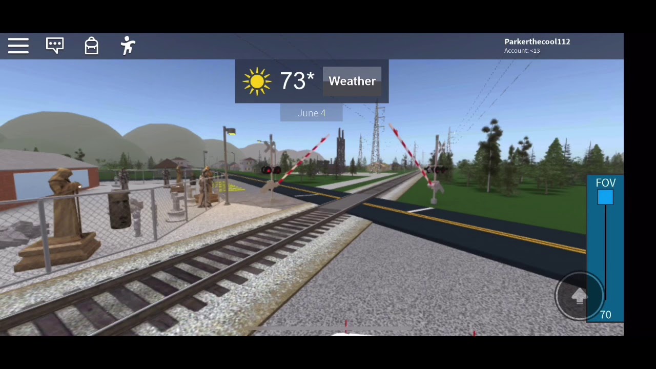 Roblox Railfanning - YouTube