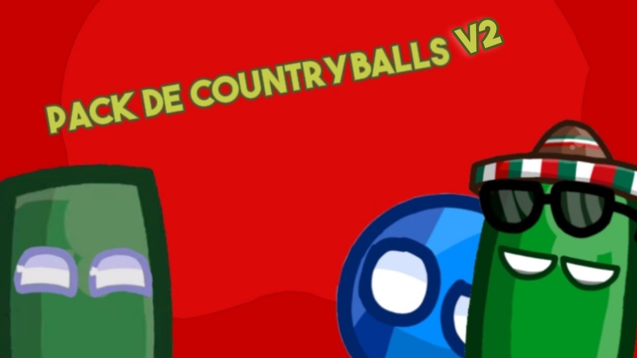 pack de countryballs v2 Green xD y andrik - YouTube
