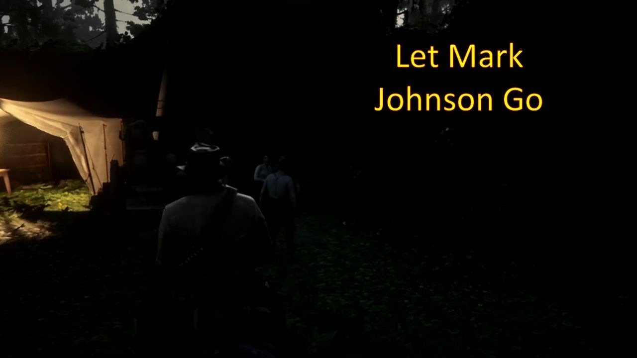 Red Dead Redemption 2: Let Mark Johnson Go - YouTube