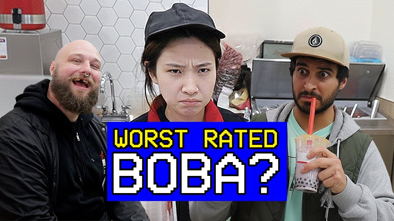 Trying the worst-rated Bubble Tea in Chinatown - YouTube